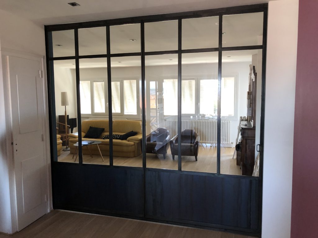 Verrière design Lyon, Verrière Villefranche | Calade Design